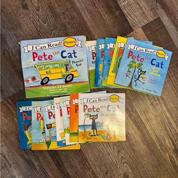 Other | Pete The Cat Phonics Box Set | Poshmark